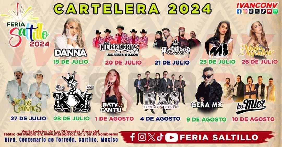 ETN Turistar te lleva a la Feria de Saltillo 2024