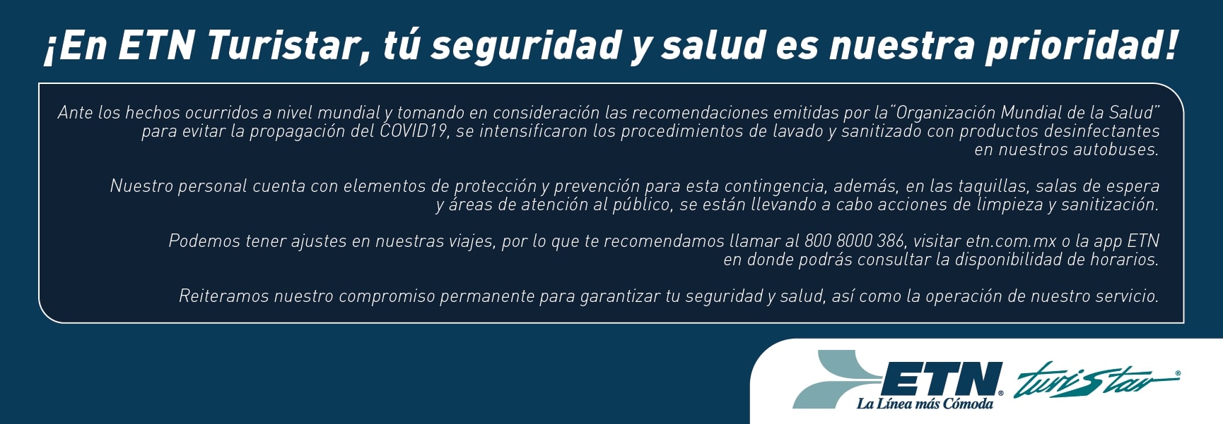 Autobuses ETN Turistar | Compra tus boletos de Autobús en Línea
