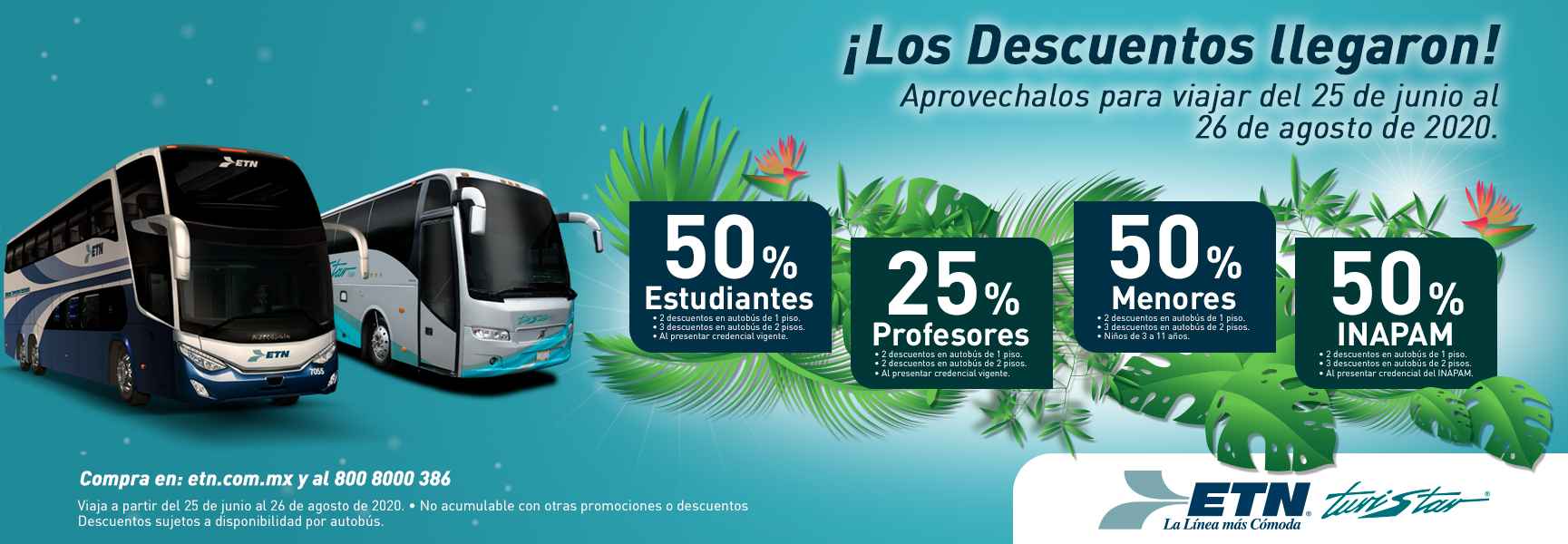 Autobuses ETN Turistar | Compra tus boletos de Autobús en Línea